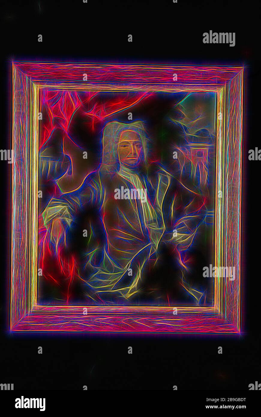 Philip van Dijk, Portrait of Willem Schepers (ca. 1684-1750) or Jacob ...