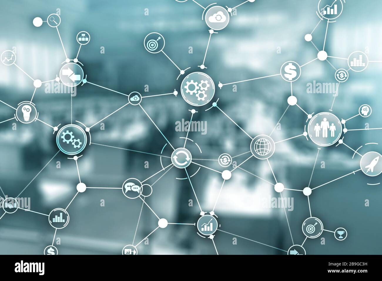 Business process structure industrial workflow diagram automation ...