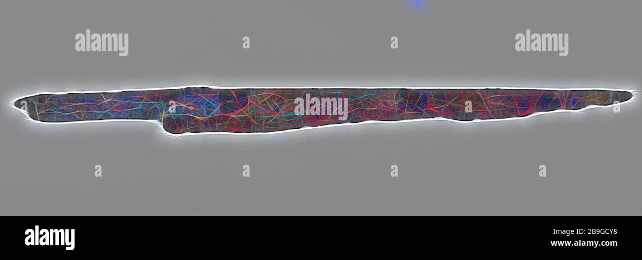 Long, narrow and pointed knife blade, blade knife cutlery soil find ...