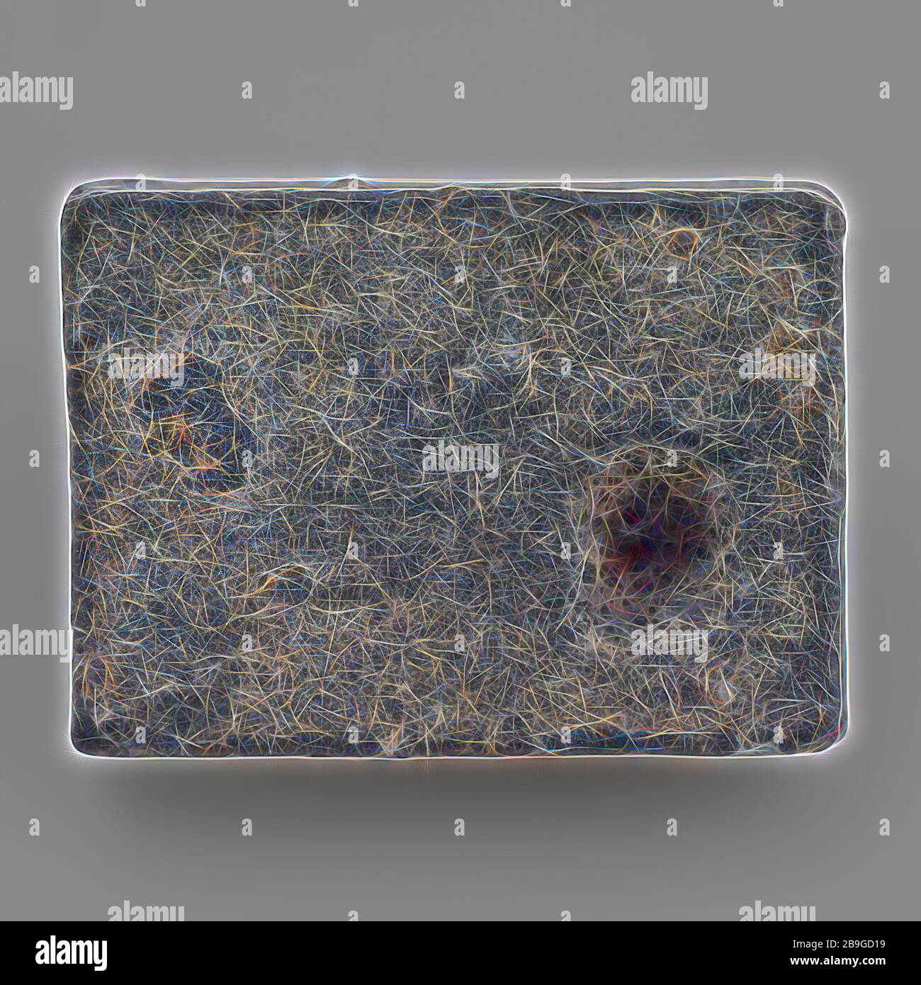 Rectangular slice or disk lead, possible playing stone or playing disc ...