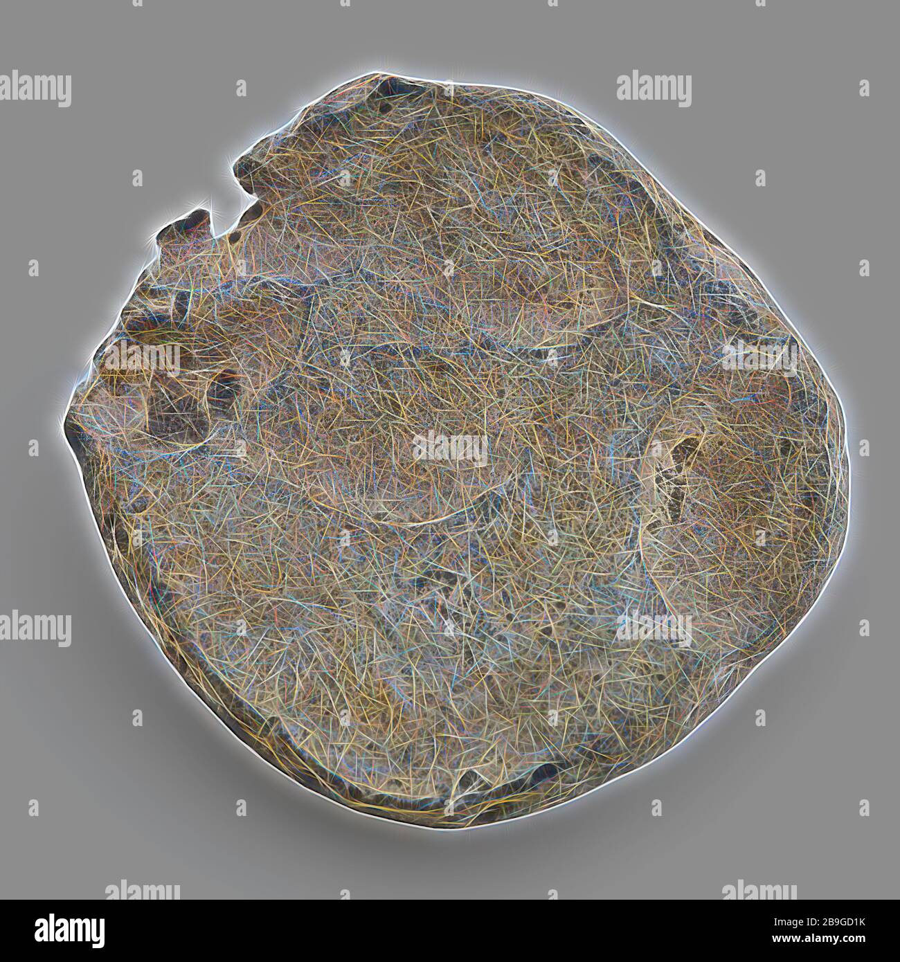 Lead disk, disc soil find lead metal, gram cast Flat and rounded ...