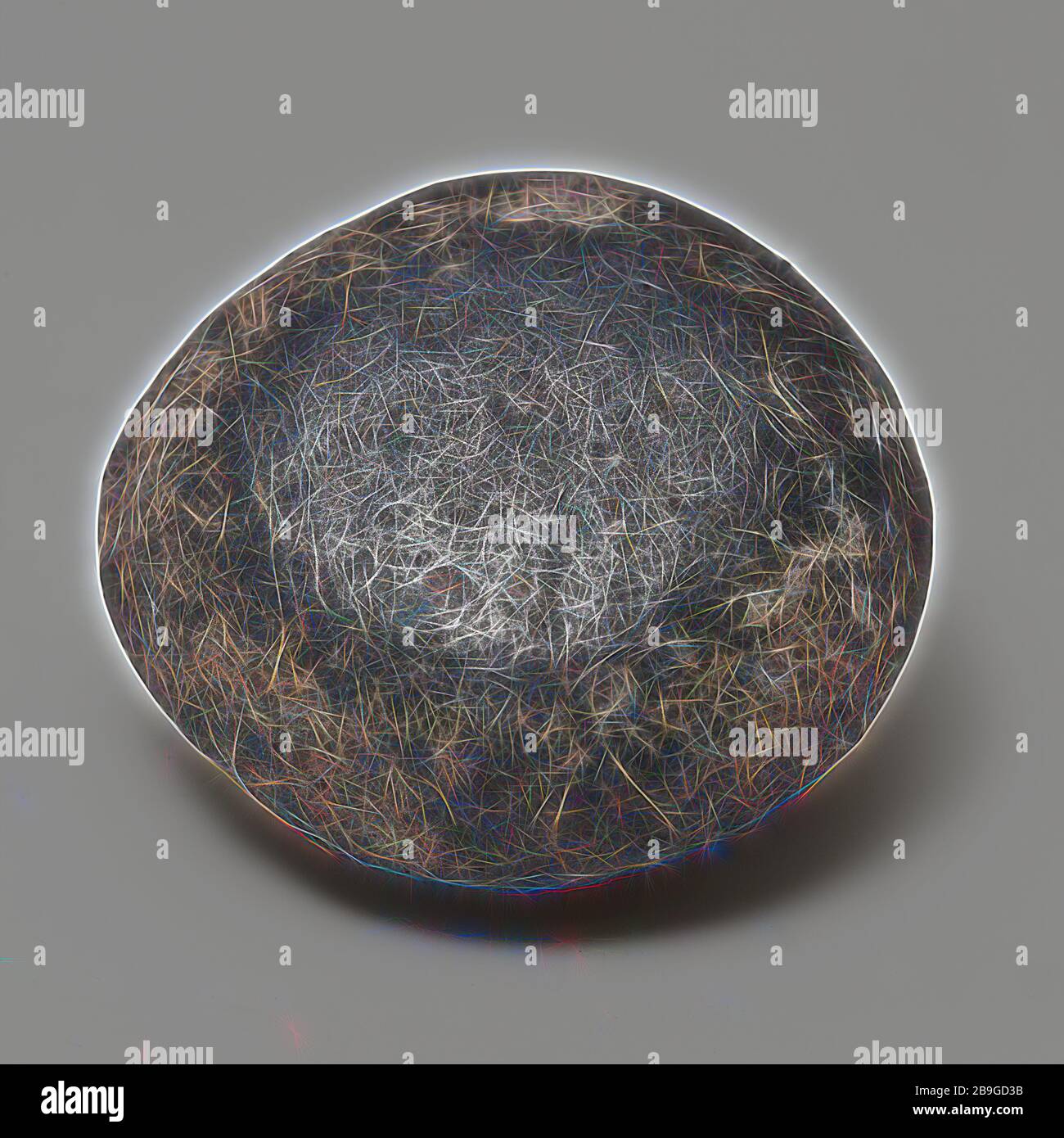 Lead disk, possible weight, round with flat and convex side, weight ...