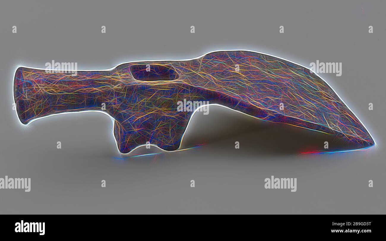 Carpenter's drawbar with drawbar on one side and hammer on the other ...