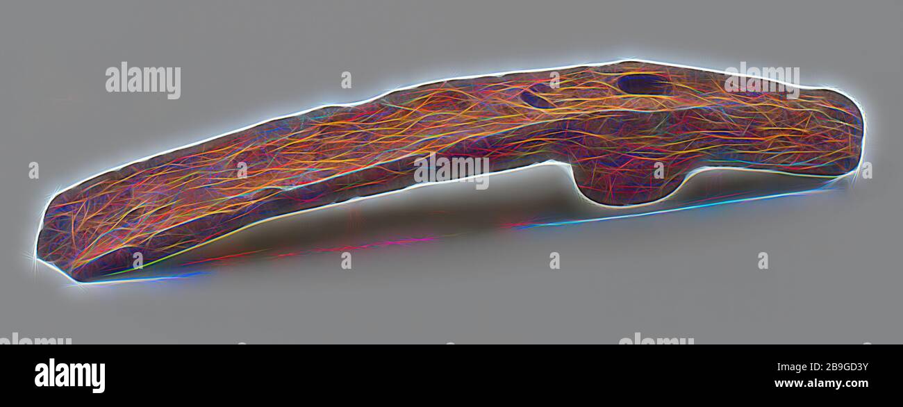 Carpenter's drawbar with drawbar on one side and hammer on the other ...