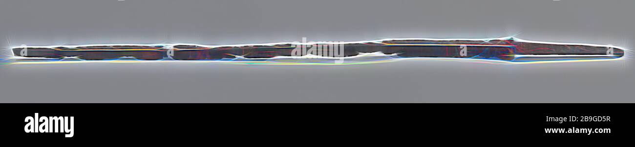 Remaining blade of ornamental weighing, blade epee part soil find iron ...