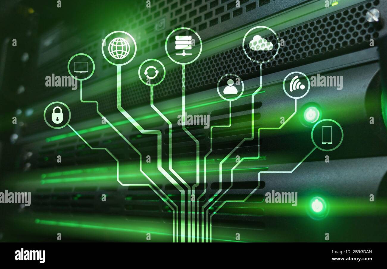 Server Room ICT information communication technology wireless internet ...