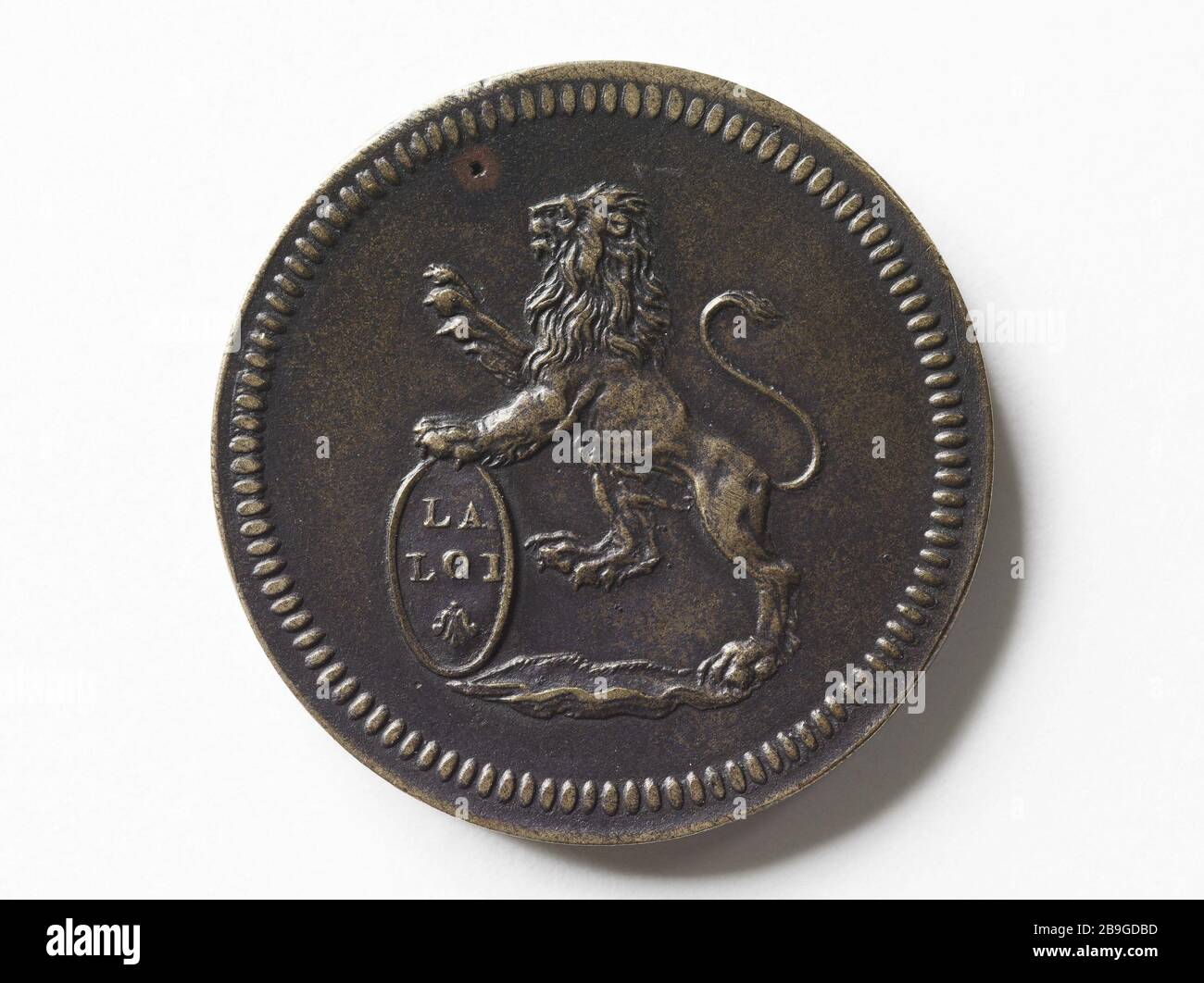 Lion holding emblem hi-res stock photography and images - Alamy