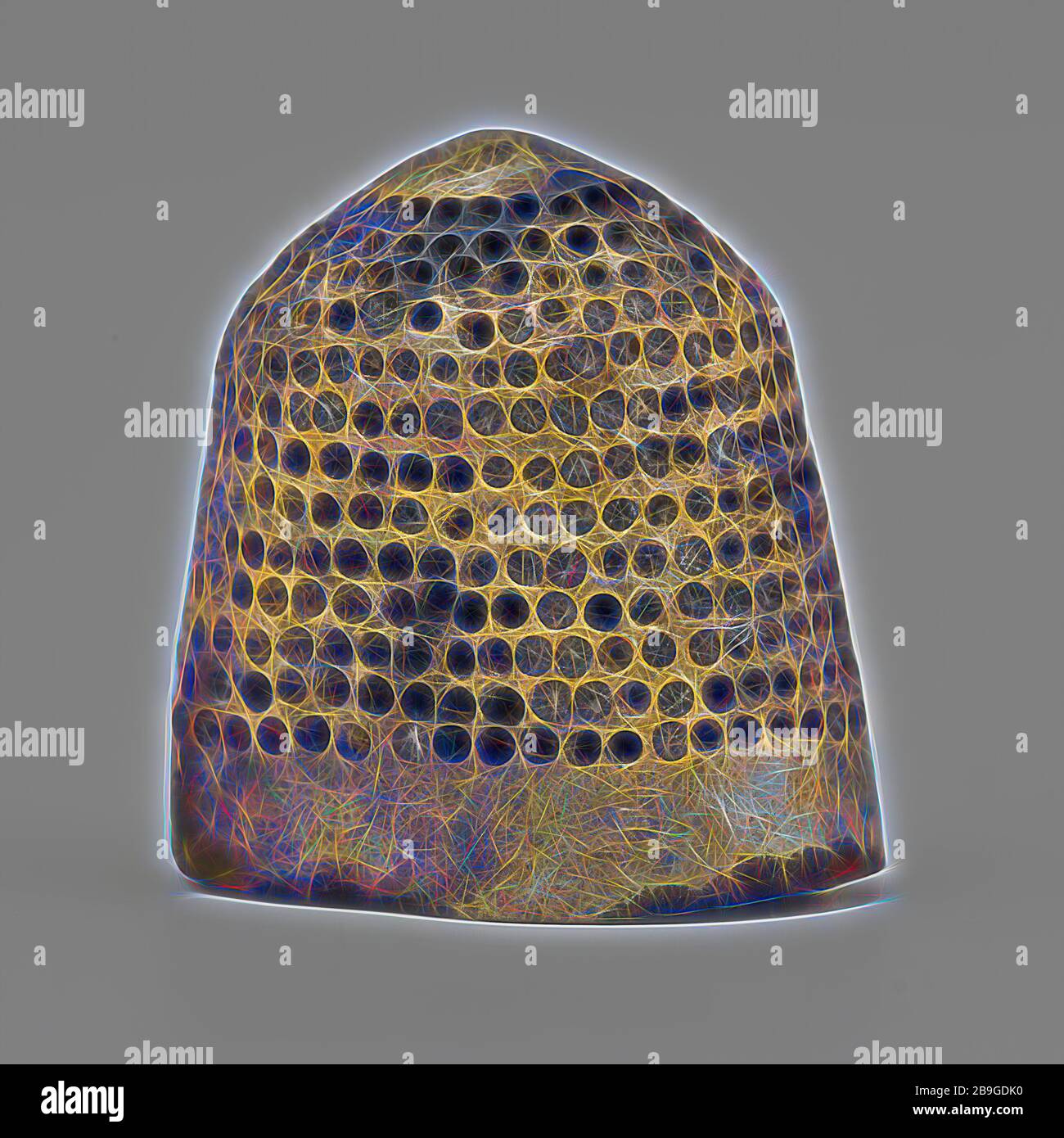 Copper molded thimble with left-handed spiral, thimble sewing kit soil ...