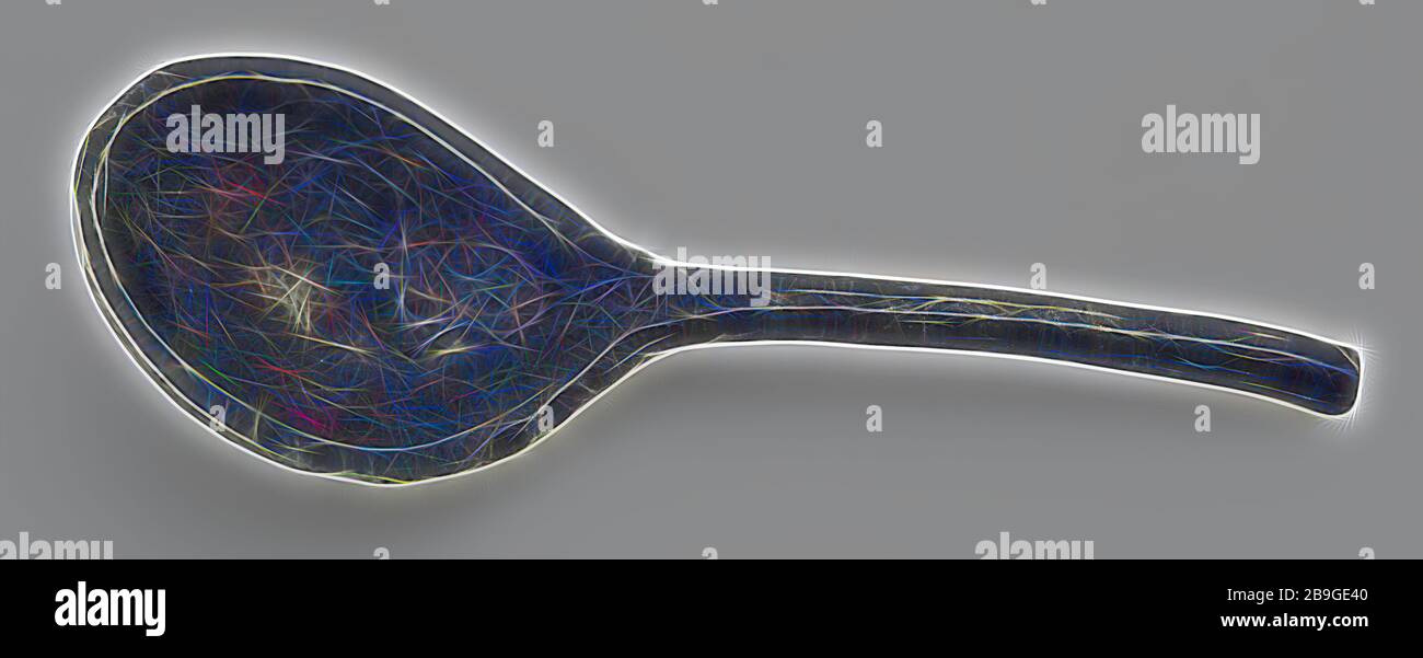 Spoon with fig-shaped bowl and stem with round cross section, toy of ...