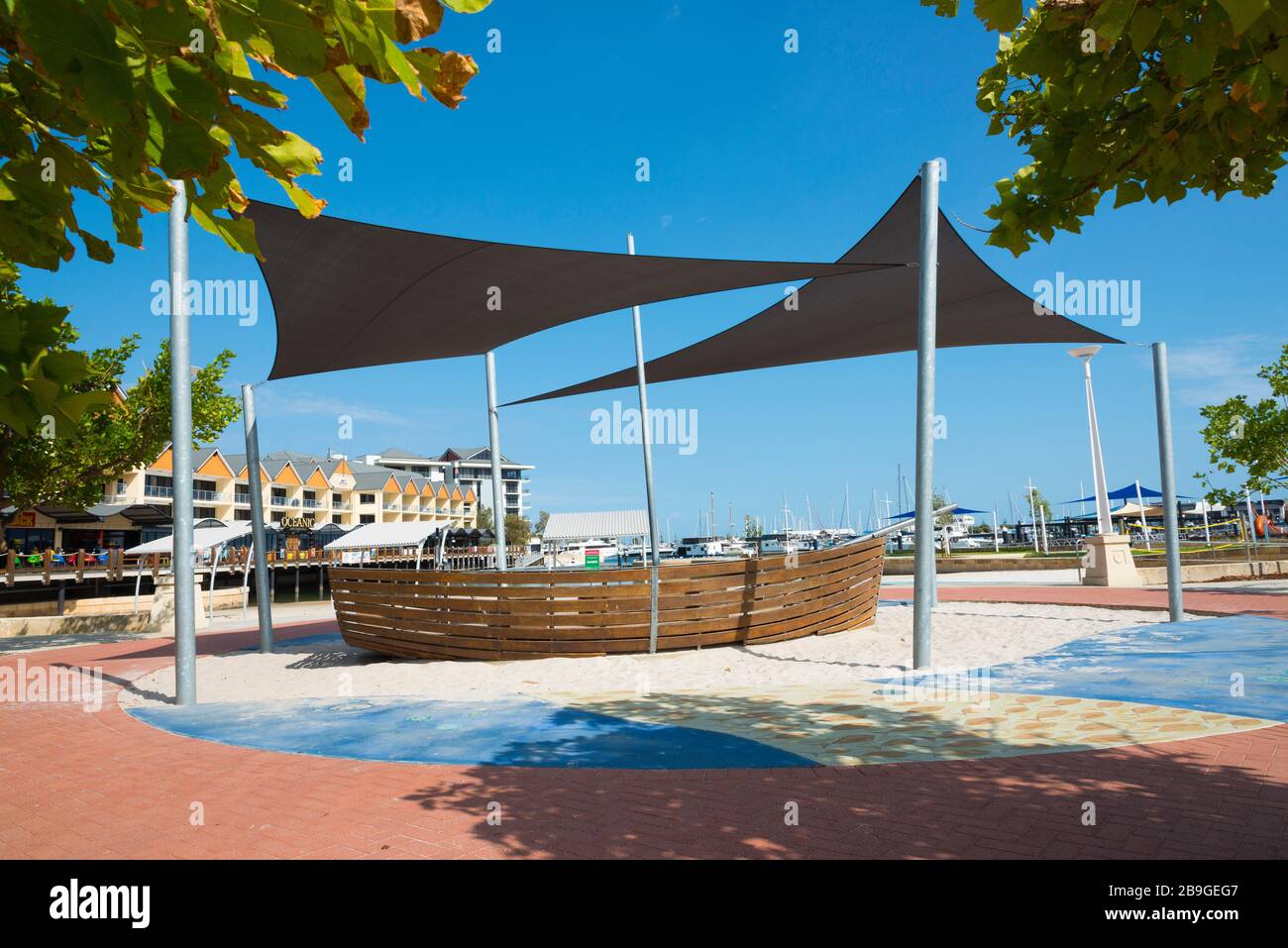 Dolphin Quay , Mandurah, Western Australia around an hours drive from ...