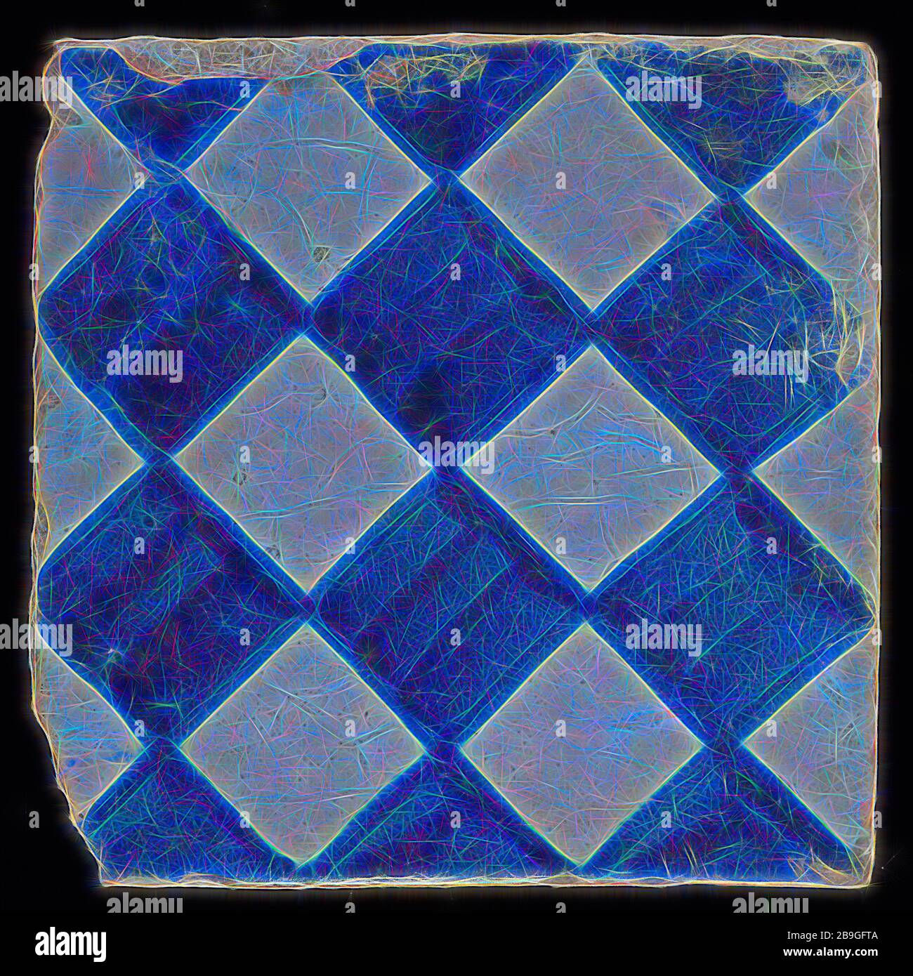 Ornament tile, checkerplate motif, small windows, floor tile tile image ...