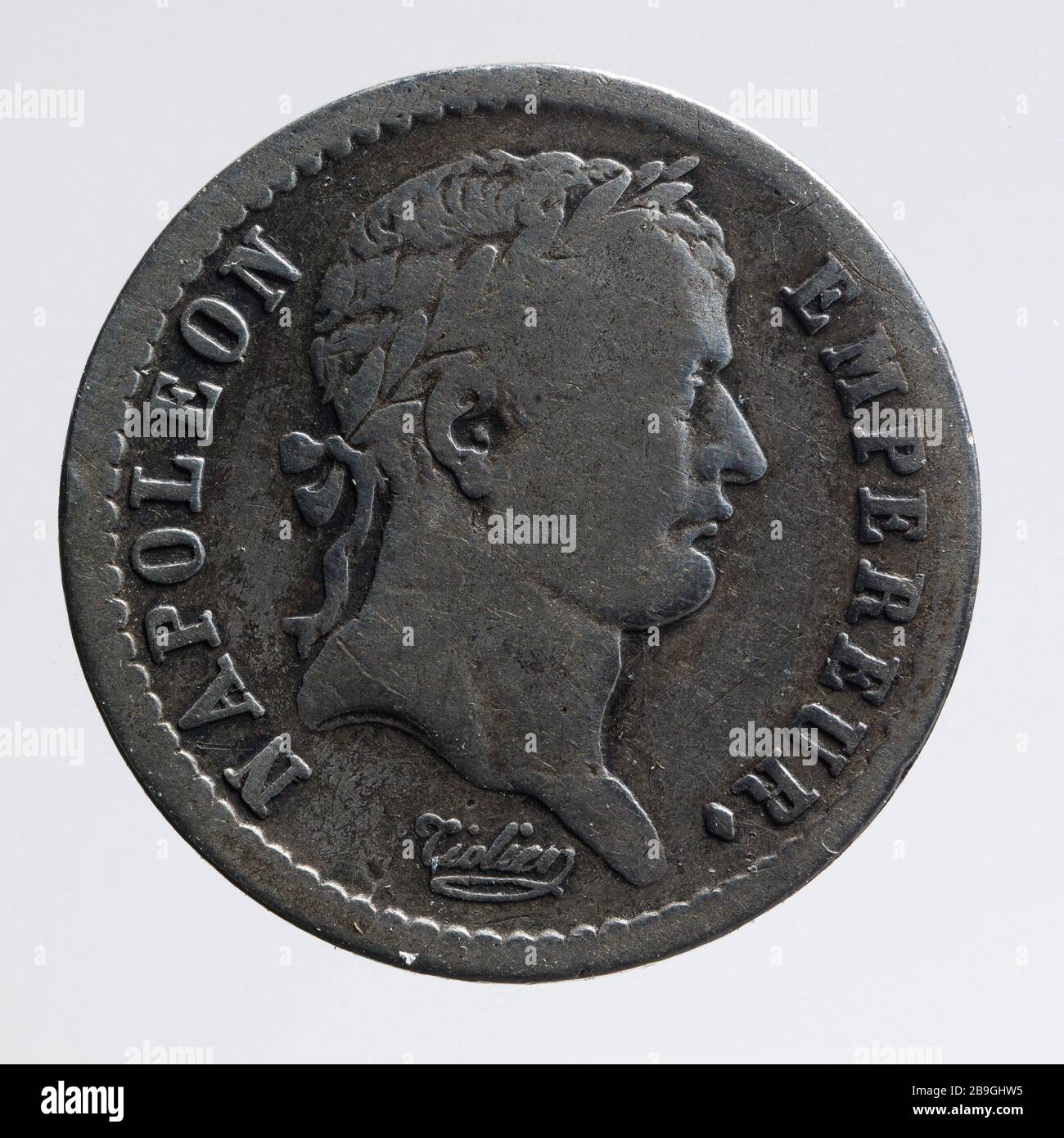Half franc Napoleon 1812 Pierre-Joseph Tiolier (1763-1851). Un demi ...