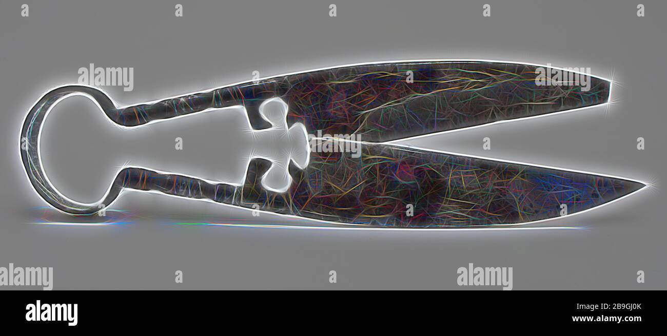 Pinch cutter with decorated legs and curved blades, pinch cutter ...