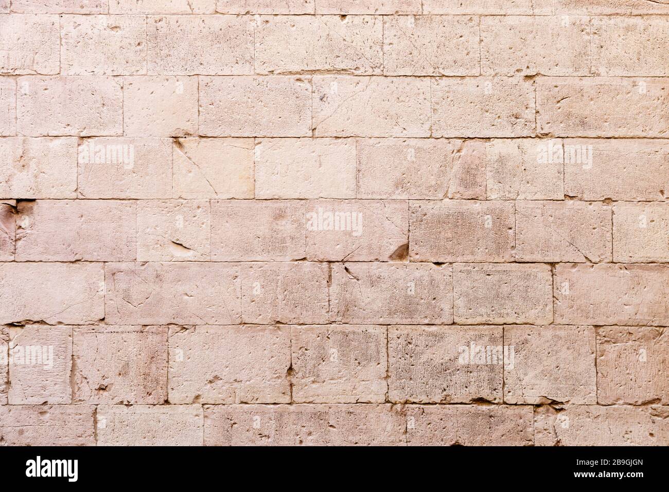 Stone Wall, Italy Stock Photo - Alamy