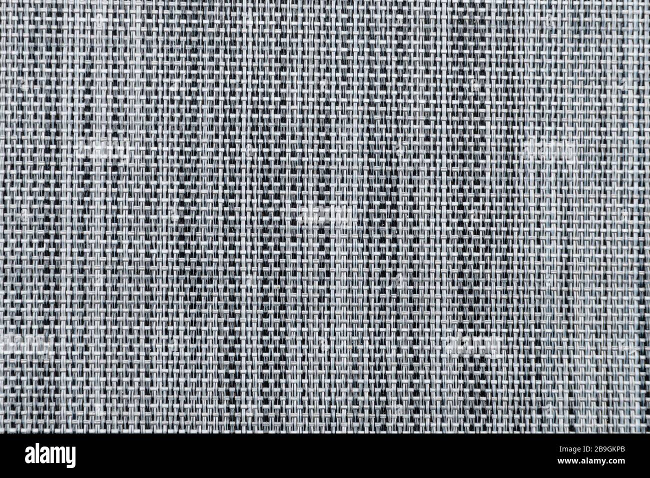 Grey mottled fabric woven by synthetic fabric lace mat textured Stock ...