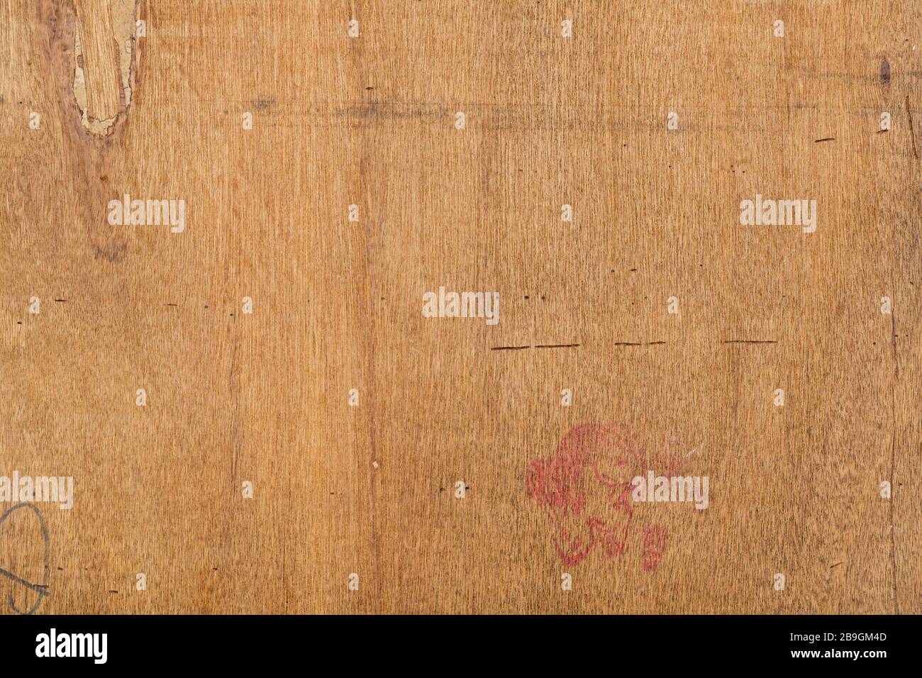 Wooden texture of oak wood used in scratches and many small flaws Stock ...