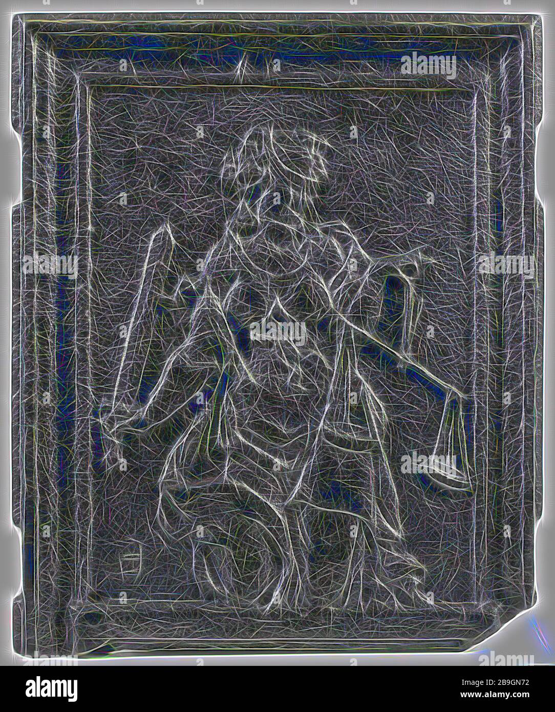 Fireback with Lady Justice, hob plate cast iron, cast Rectangular hob ...