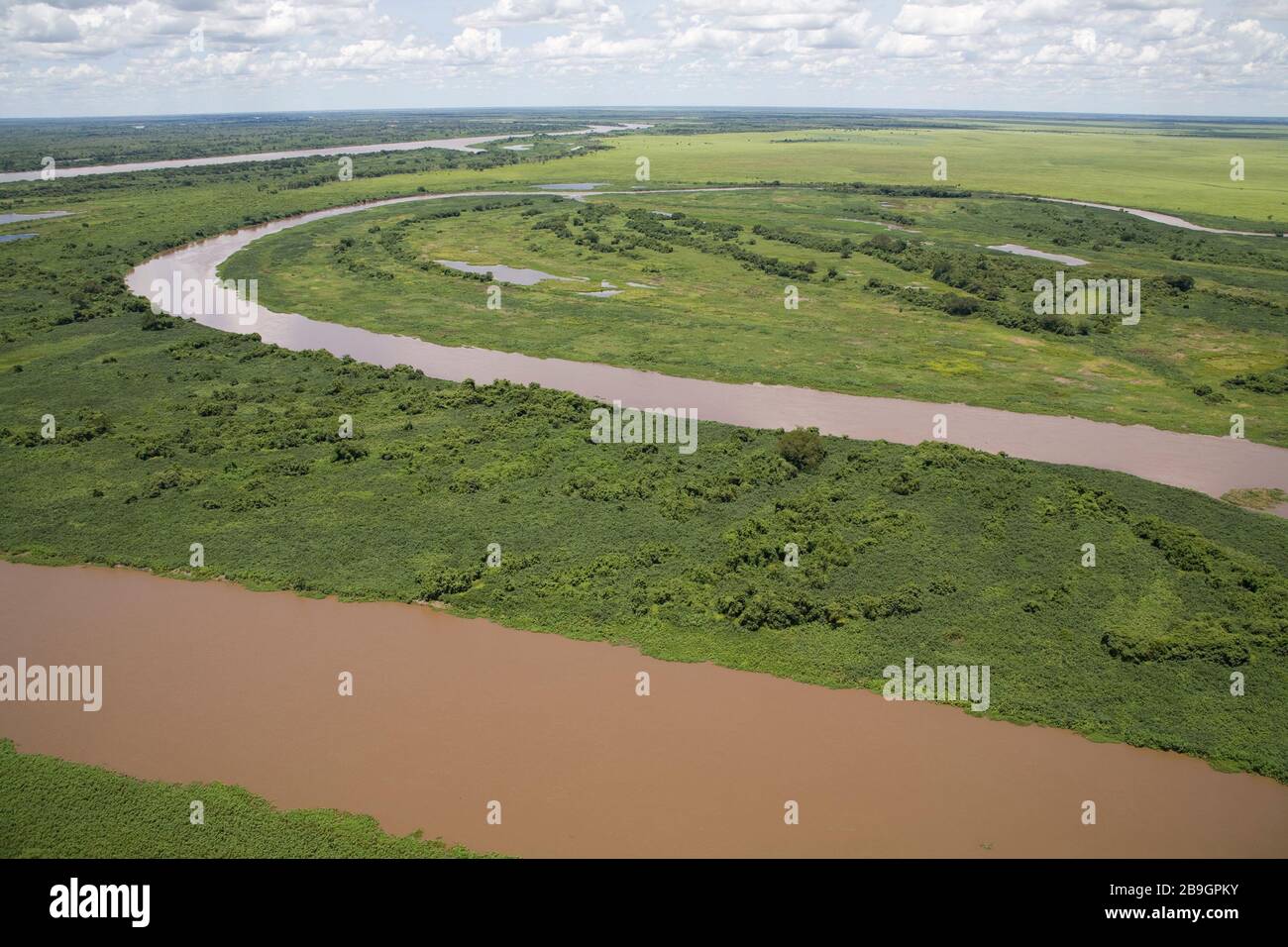 Miranda and Paraguai Rivers, Corumbá, Mato Grosso do Sul, Brazil Stock ...