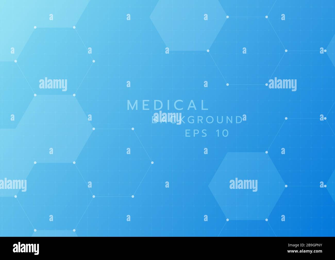 Medical grid background geometric hexagon shape design with space for ...