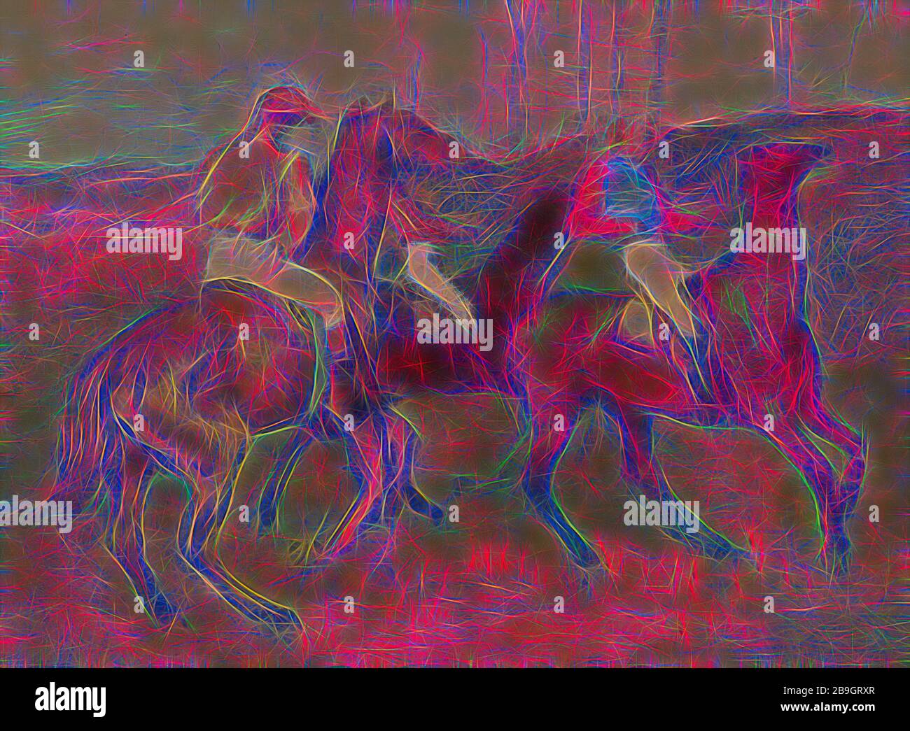 Edgar Degas: Jockeys and Race Horses, Edgar Degas, c. 1890–1895, Oil on ...