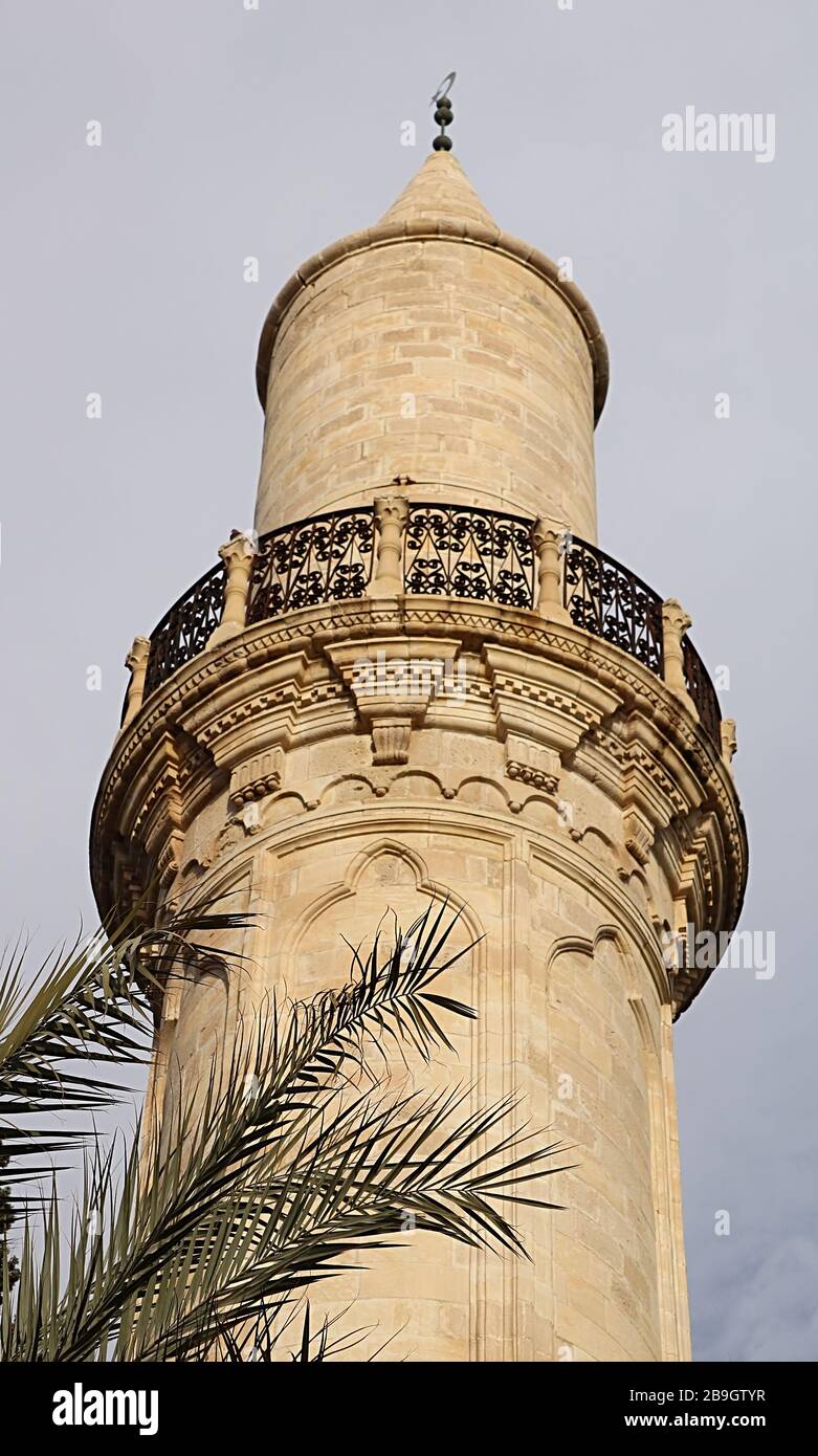The minaret of the Grans Mosque (Djami Kebir as it is called) in ...