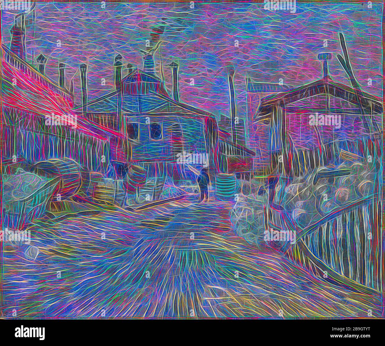 Vincent van Gogh: The Factory, Vincent van Gogh, July–September 1887 ...