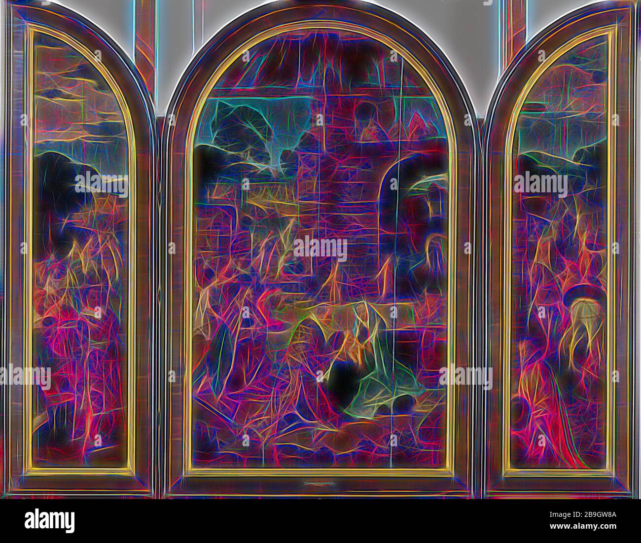 Lucas van Leyden: Adoration of the Magi, Lucas van Leyden, c. 1510, Oil ...