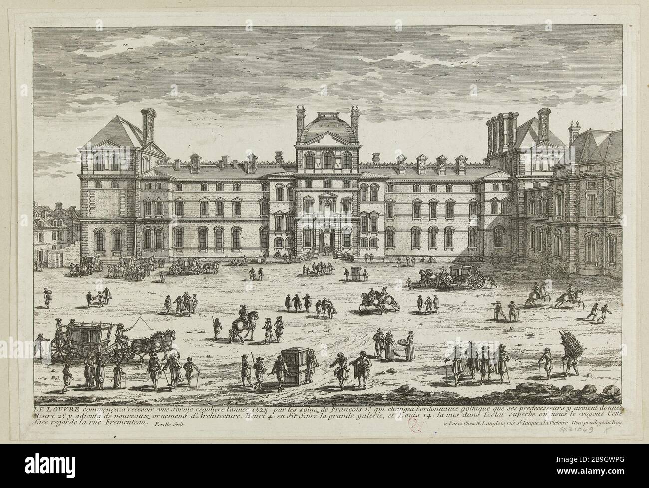 Paris 1640 1695 paris hi-res stock photography and images - Alamy