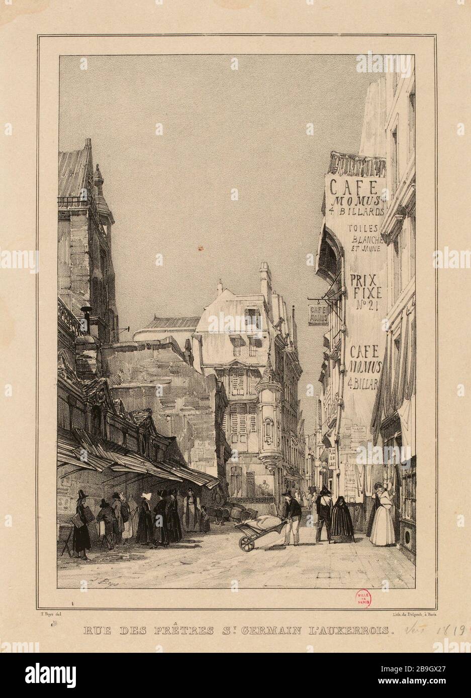 St germain lauxerrois hi-res stock photography and images - Alamy