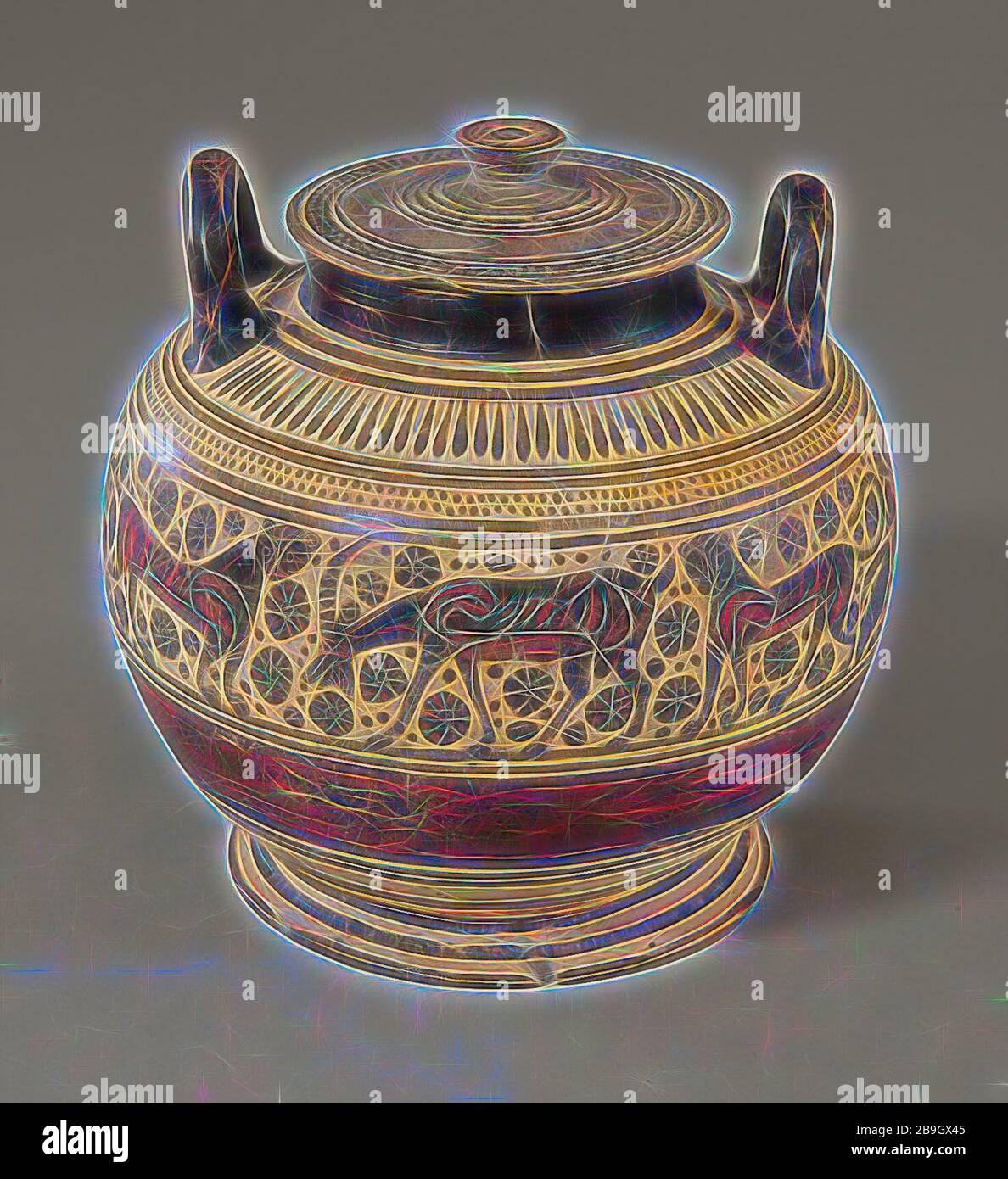 Early corinthian pyxis hi-res stock photography and images - Alamy