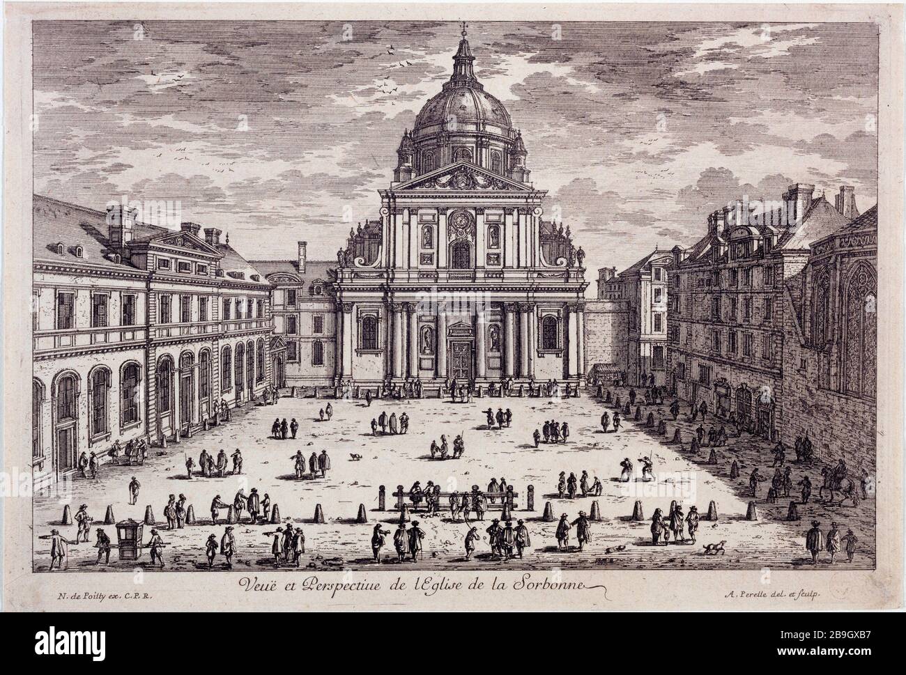 Paris 1640 1695 paris hi-res stock photography and images - Alamy