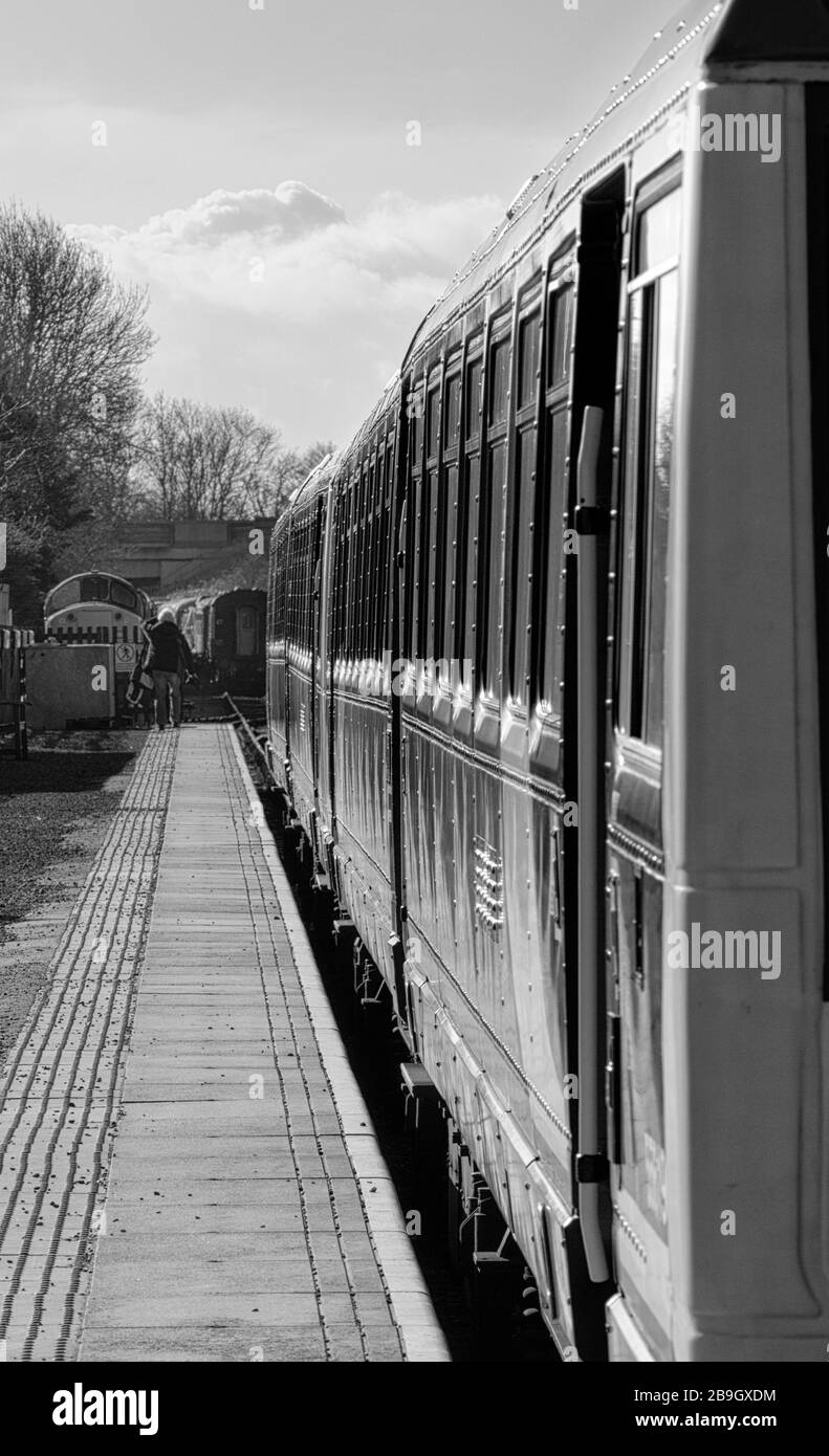 British rail class 142 pacer Black and White Stock Photos & Images - Alamy