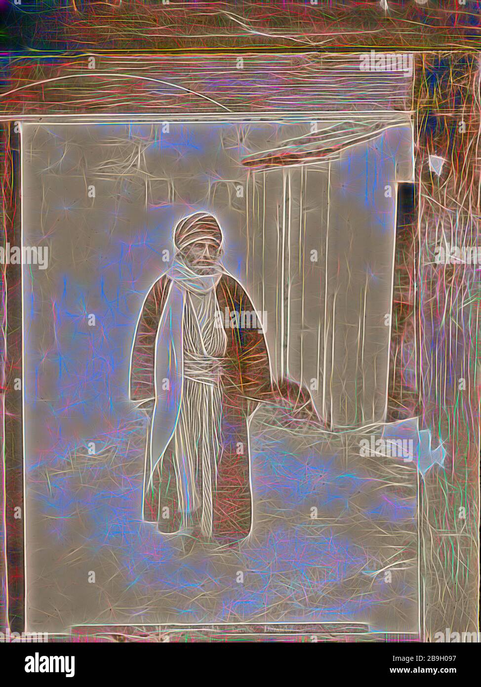 Mohammedan, Muslim sheikh. 1900, Middle East, Israel Stock Photo - Alamy