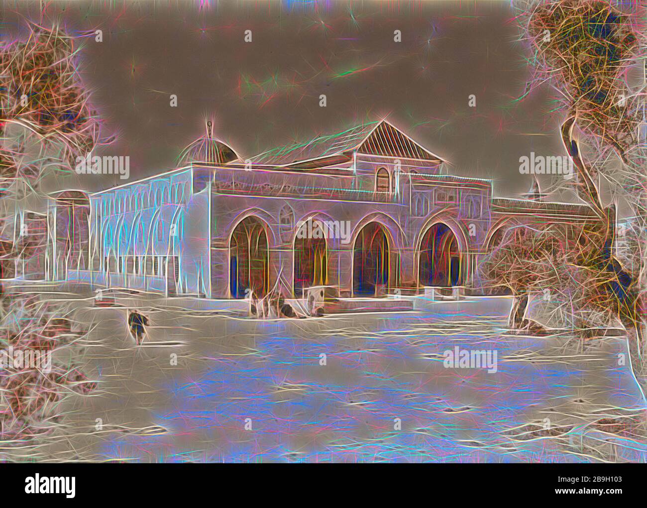 Mosque el-Aksa, al-Aqsa 1940, Jerusalem, Israel Stock Photo - Alamy