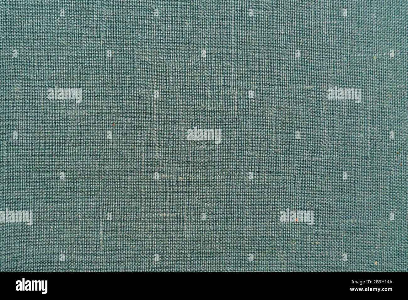 Blue green cotton textile background texture. light blue turquoise ...