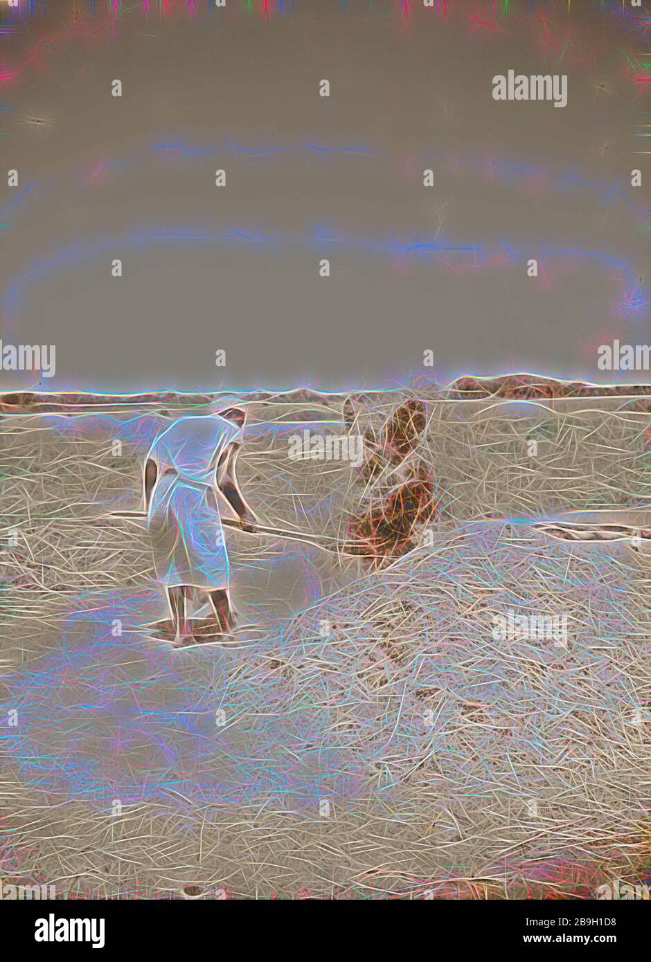 Winnowing, an agricultural method developed by ancient cultures for ...