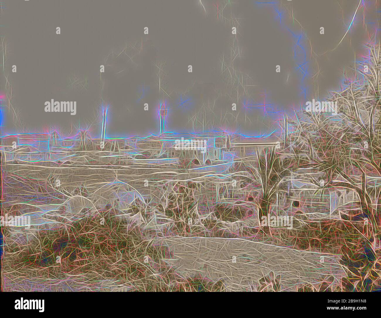 Jaffa to Jerusalem. New view of Ramleh. 1900, Israel, Ramlah Stock ...