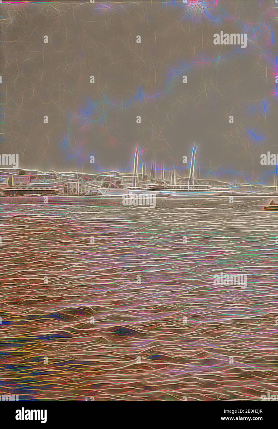 Beirut. The harbour. 1900, Lebanon, Beirut Stock Photo - Alamy