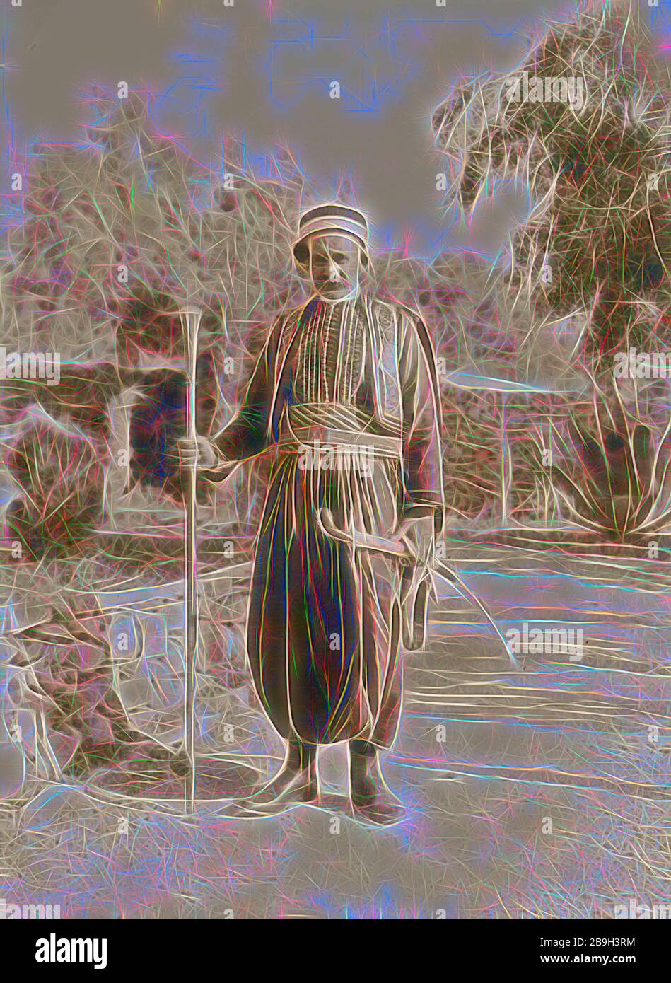 Cavass, kavass, consular guard. 1900 Middle East Stock Photo - Alamy