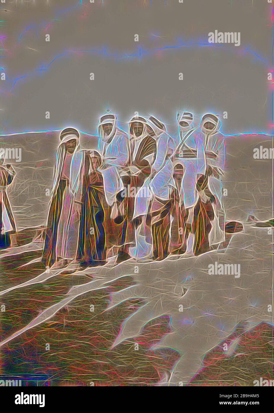 Bedouin wedding Playing 'leap-frog' 1900, the Bedouin are a grouping of ...