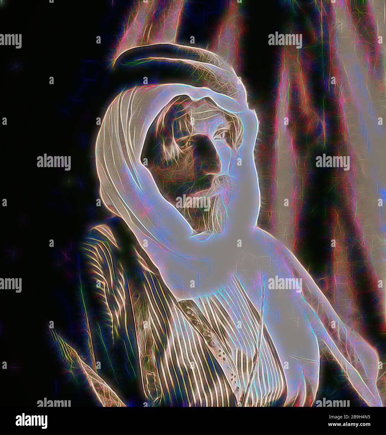 Bedouin wedding The bridegroom. 1900, the Bedouin are a grouping of ...