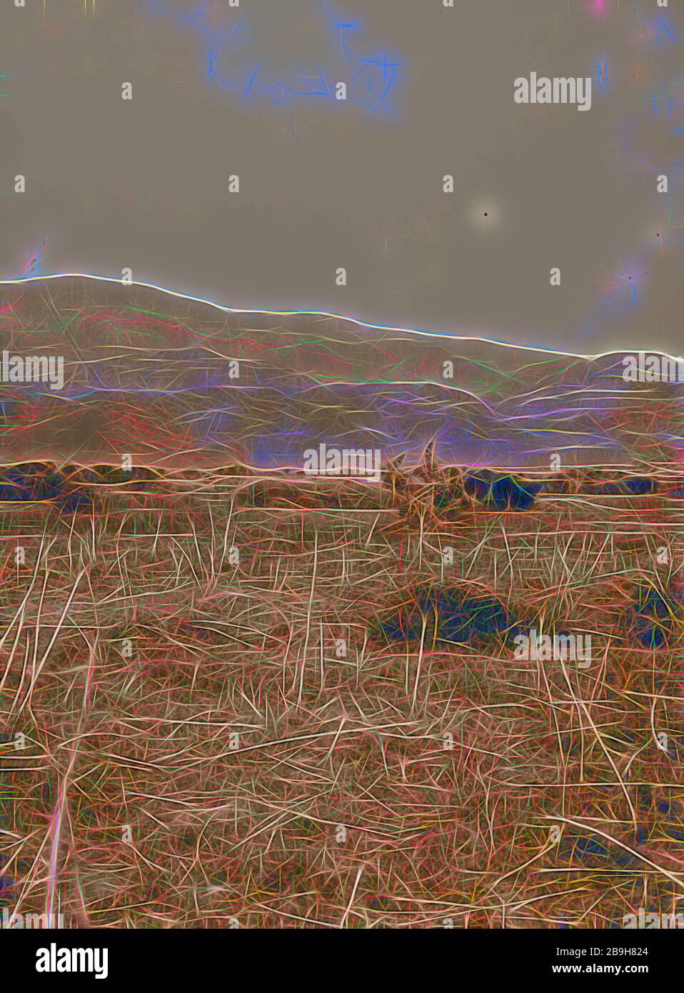 Around the Dead Sea. Volcanic formations at Ghor Es-Safieh. 1900 ...