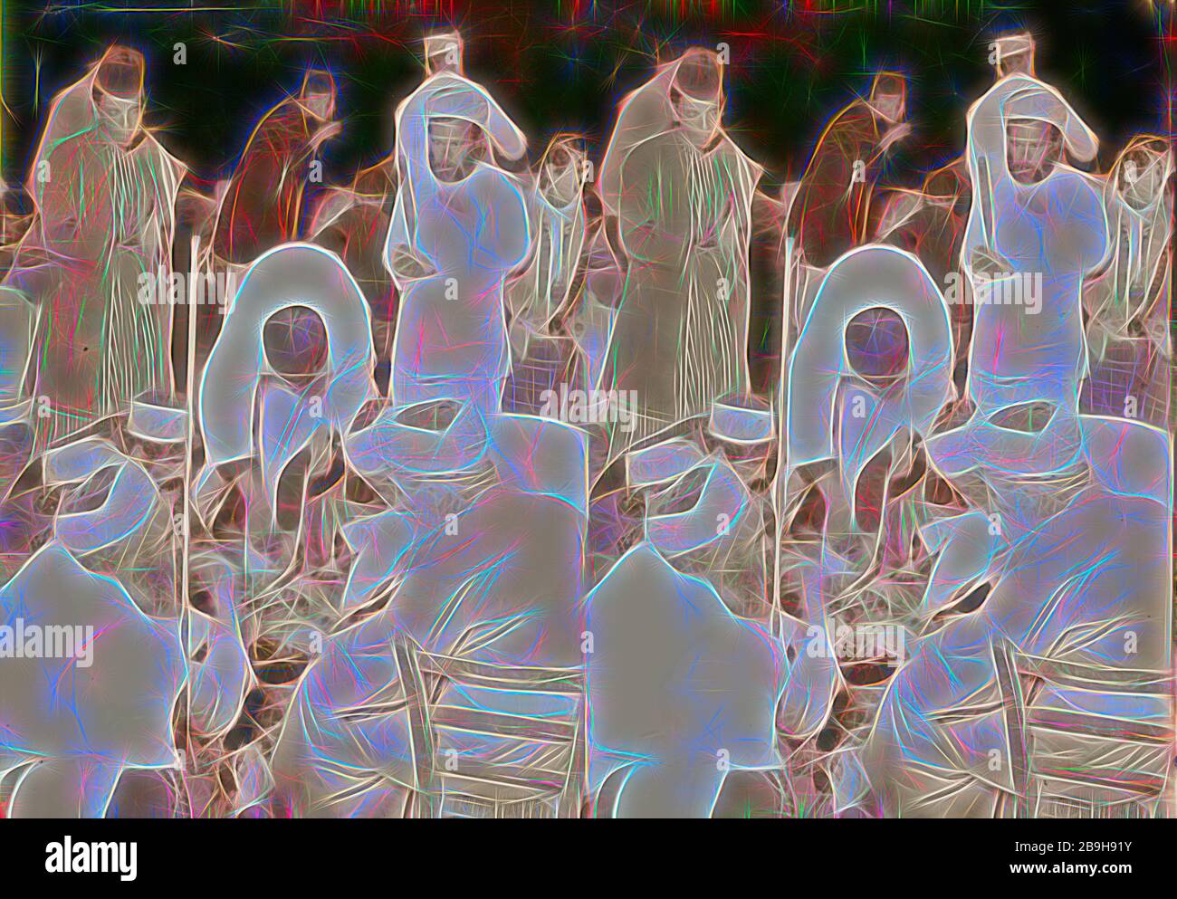 The Samaritan Passover on Mt. Gerizim The high priest and his family ...