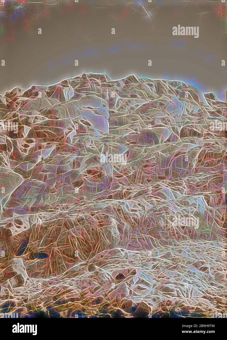 To Sinai via the desert. El-Medawa summit of Jebel Serbal. 1900, Egypt ...