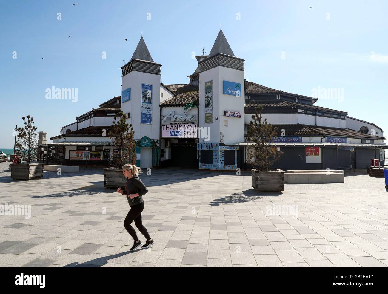 Screen bournemouth pier day hi-res stock photography and images - Alamy