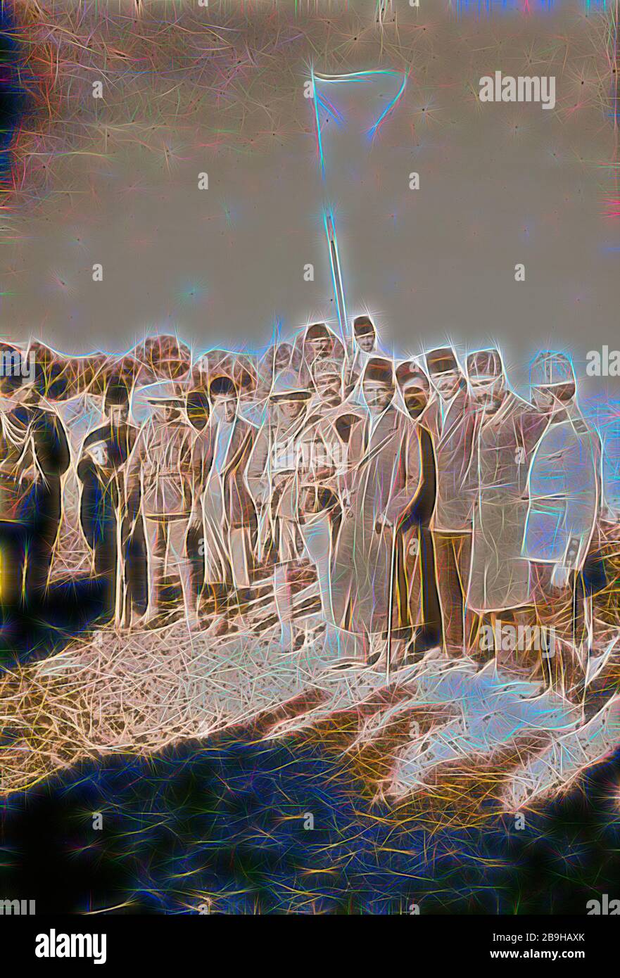 The surrender of Jerusalem to the British, December 9th, 1917 The mayor ...