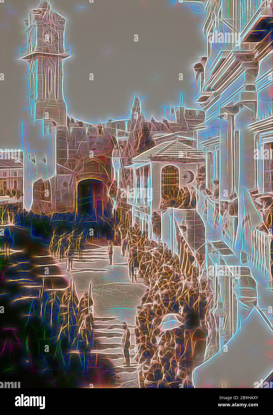 British troops entering jaffa gate hi-res stock photography and images ...