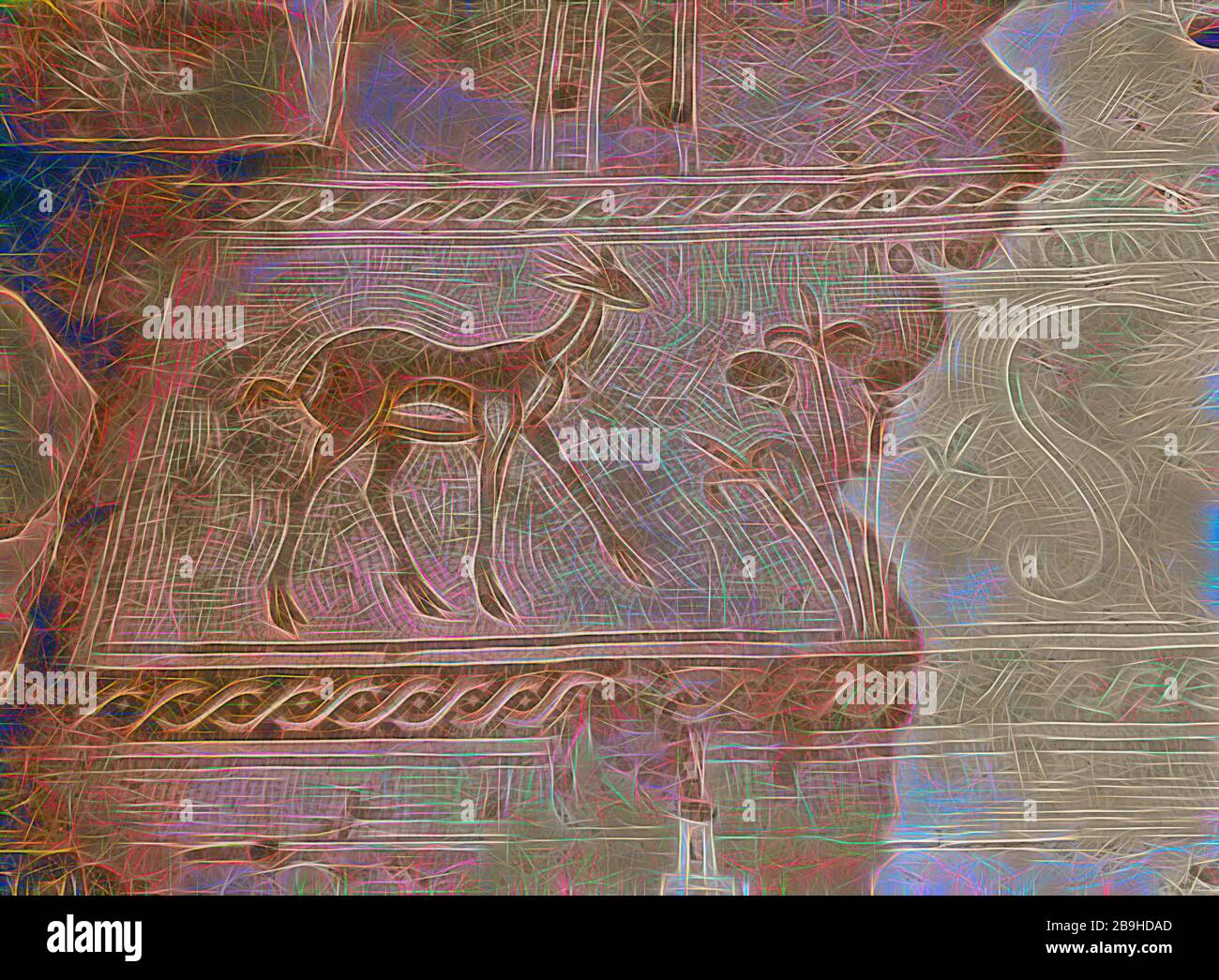 Mount Nebo. 'Jebel Nebba'. Nebo, Chapel of St. Mary. Detail of the ...