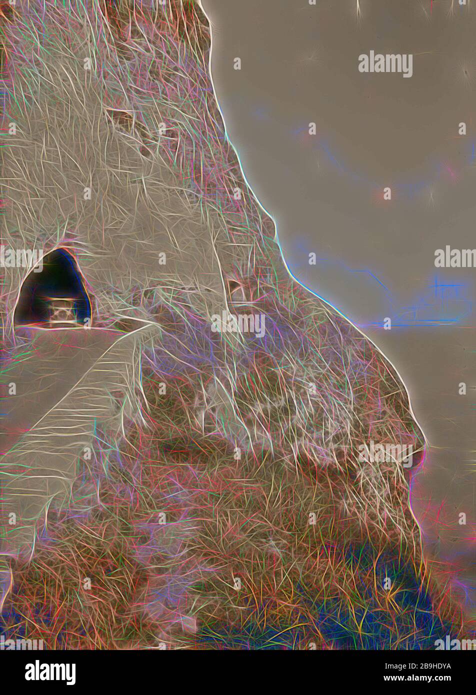 Along the coast to Tripoli. Ras Esh Shekka. Exit of road and double ...