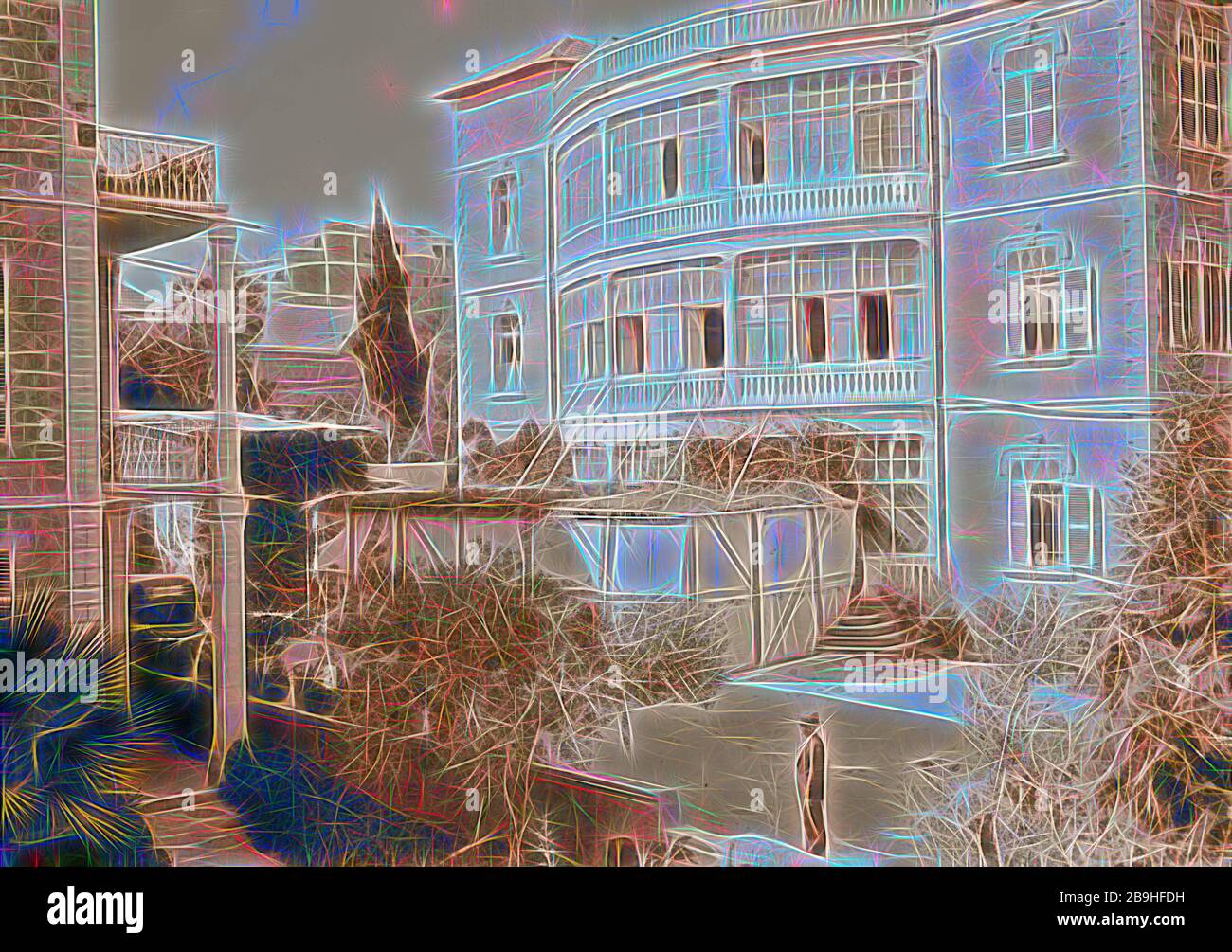 Tabernacle Sukkot Goldsmidt House Photograph shows the exterior of a ...